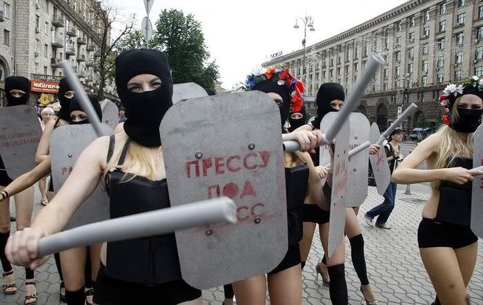 Ukraine Female Protest